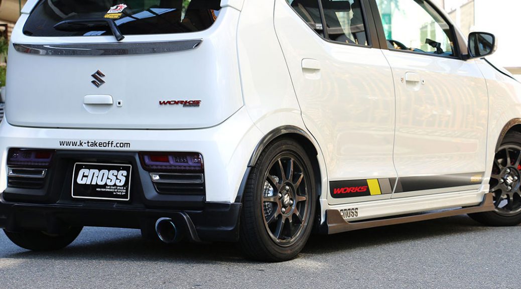 アルトワークス HA36S CROSS エアロシリーズ追加！ | TAKE OFF OFFICIAL WEB